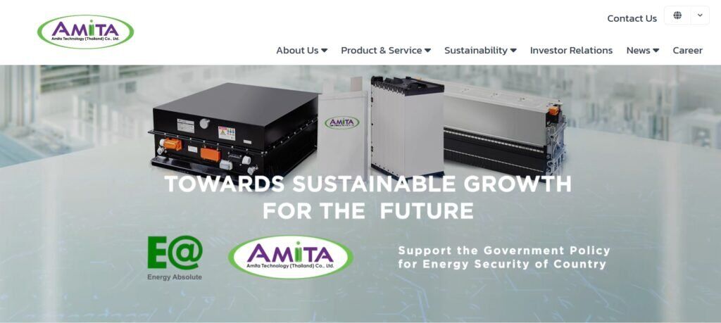 ผู้ผลิตแบตเตอรี่ลิเธียมไอออนชั้นนำในประเทศไทย